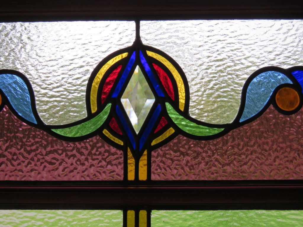 6 Triple leadlight detail. - Glass Plus Leadlights